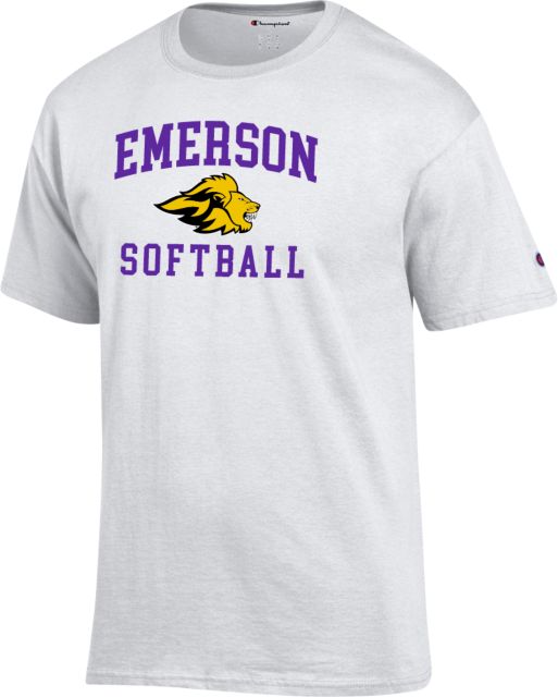Emerson Champion T Shirt Emerson Softball w/ Mascot - ONLINE ONLY ...